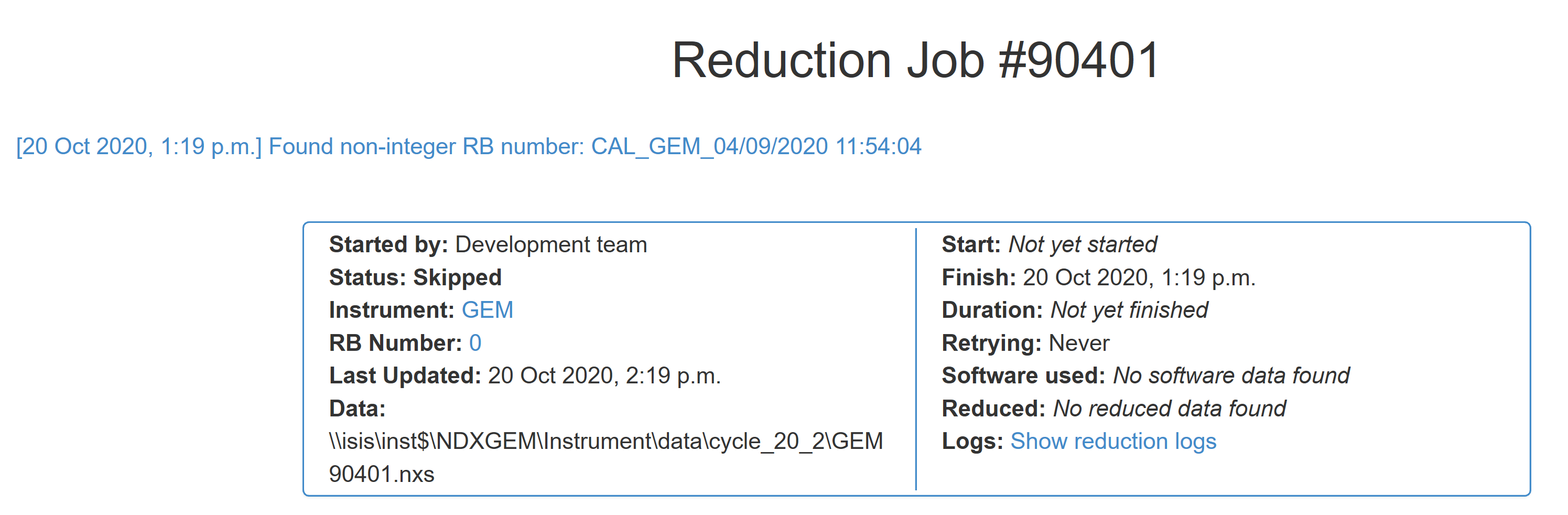 Disable skipped run to be rerun in WebApp and some tidy up on messaging · Issue #844 ...