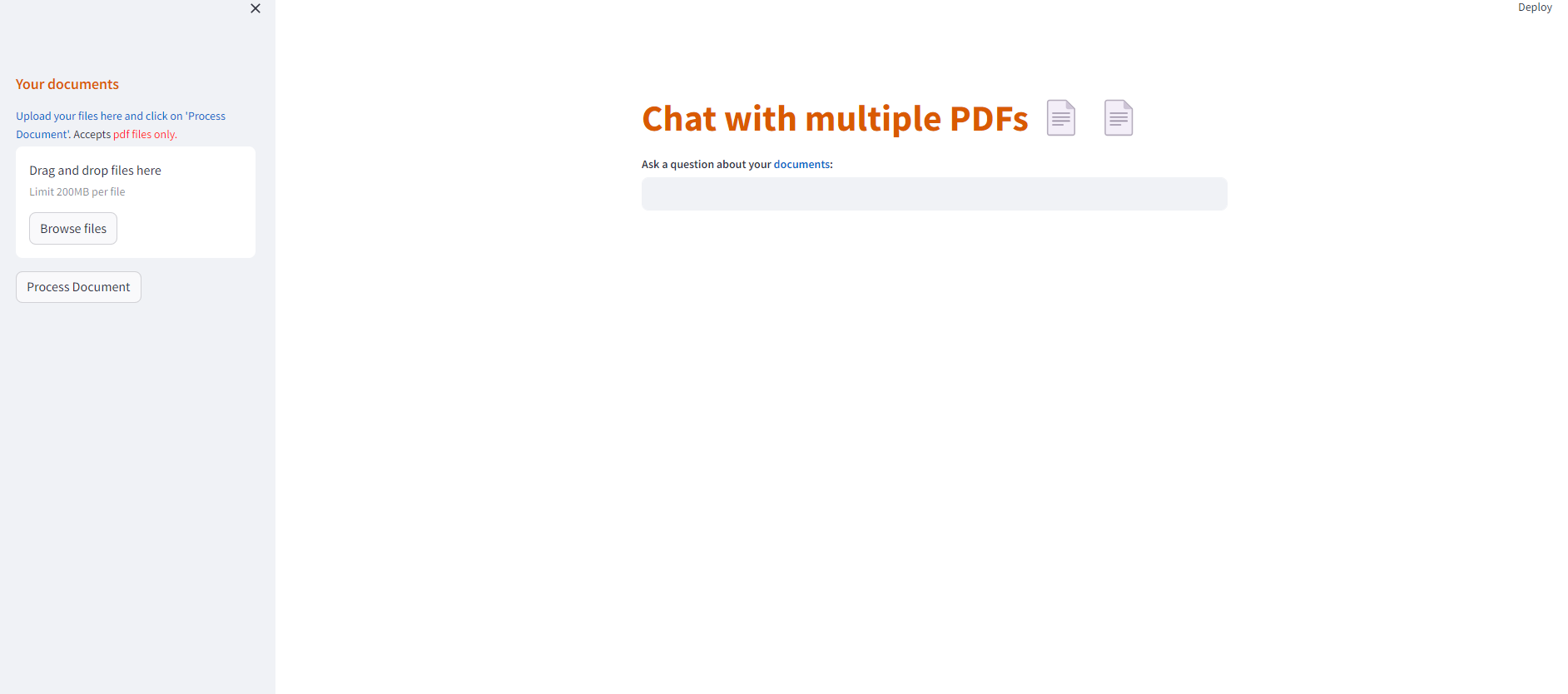 GitHub - SapphireCode999/Chat_with_pdf_PaLM2: Upload multiple pdf files and ask questions from ...
