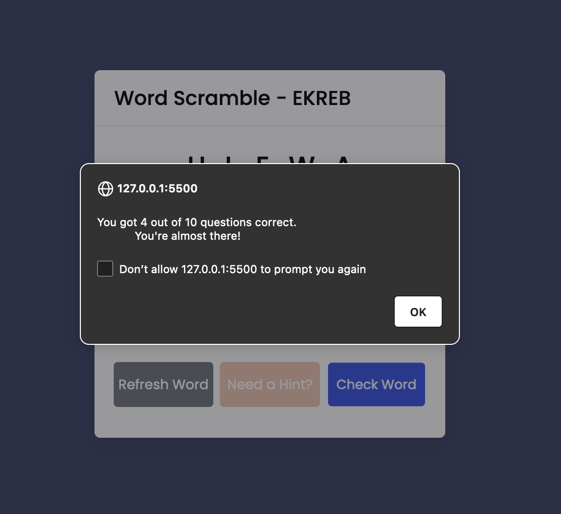 GitHub - stanleychiu0314/Word-Scramble-Game