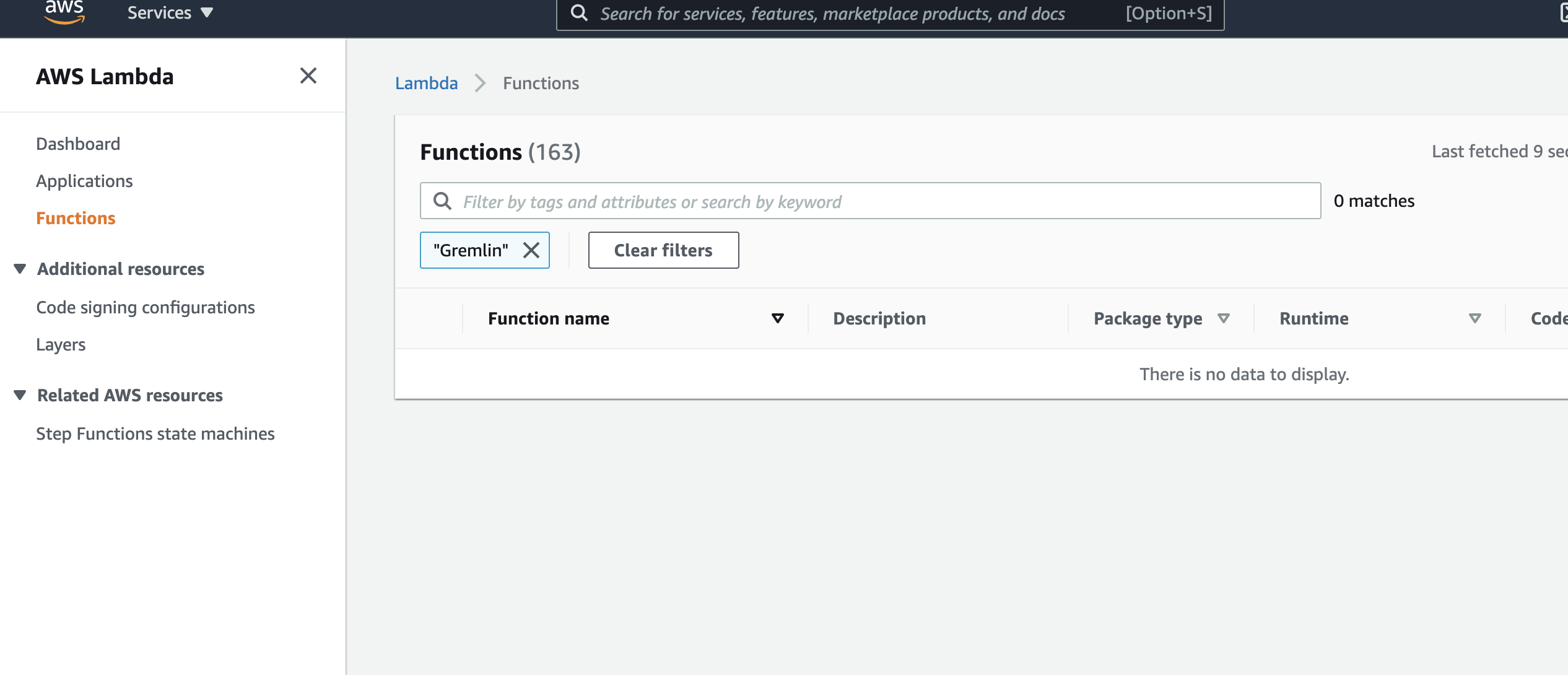 Lambda Not Appearing Under Resources In Perspective · Issue 184 · Aws Solutionsworkload 