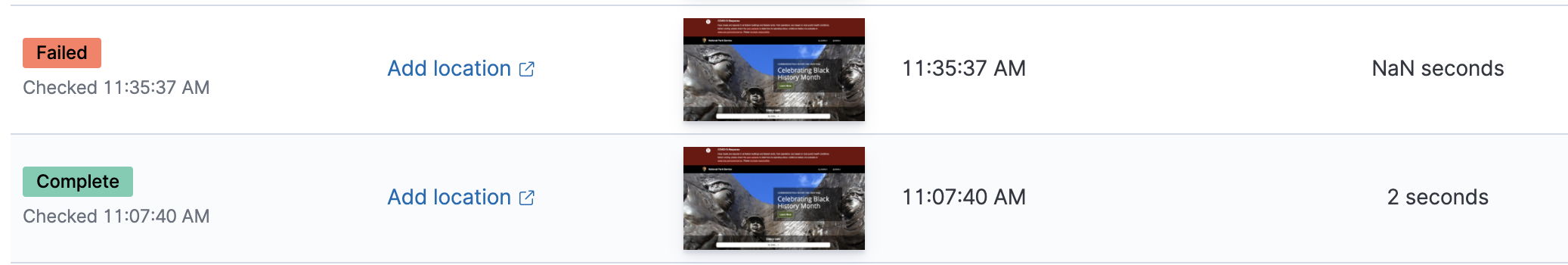 [Uptime] Ping duration displays NaN seconds when duration is unavailable · Issue #92061 ...