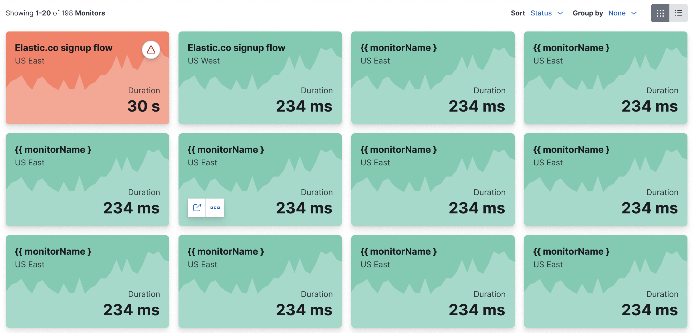 [Synthetics UI] [Overview] Monitor grid · Issue #135147 · elastic/kibana · GitHub