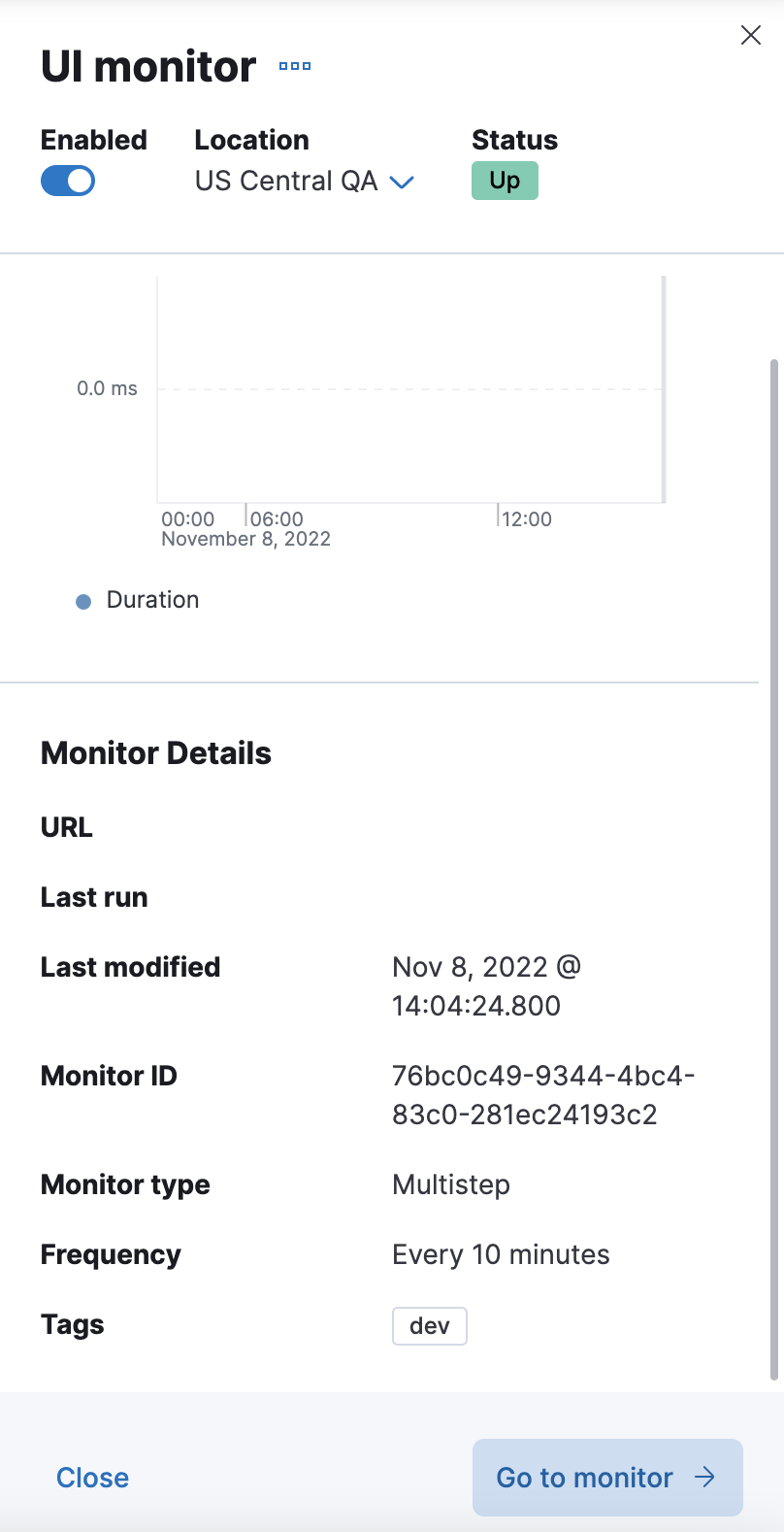 [Synthetics] Overview - Flyout - Monitor displays as UP when no data is present · Issue #144853 ...