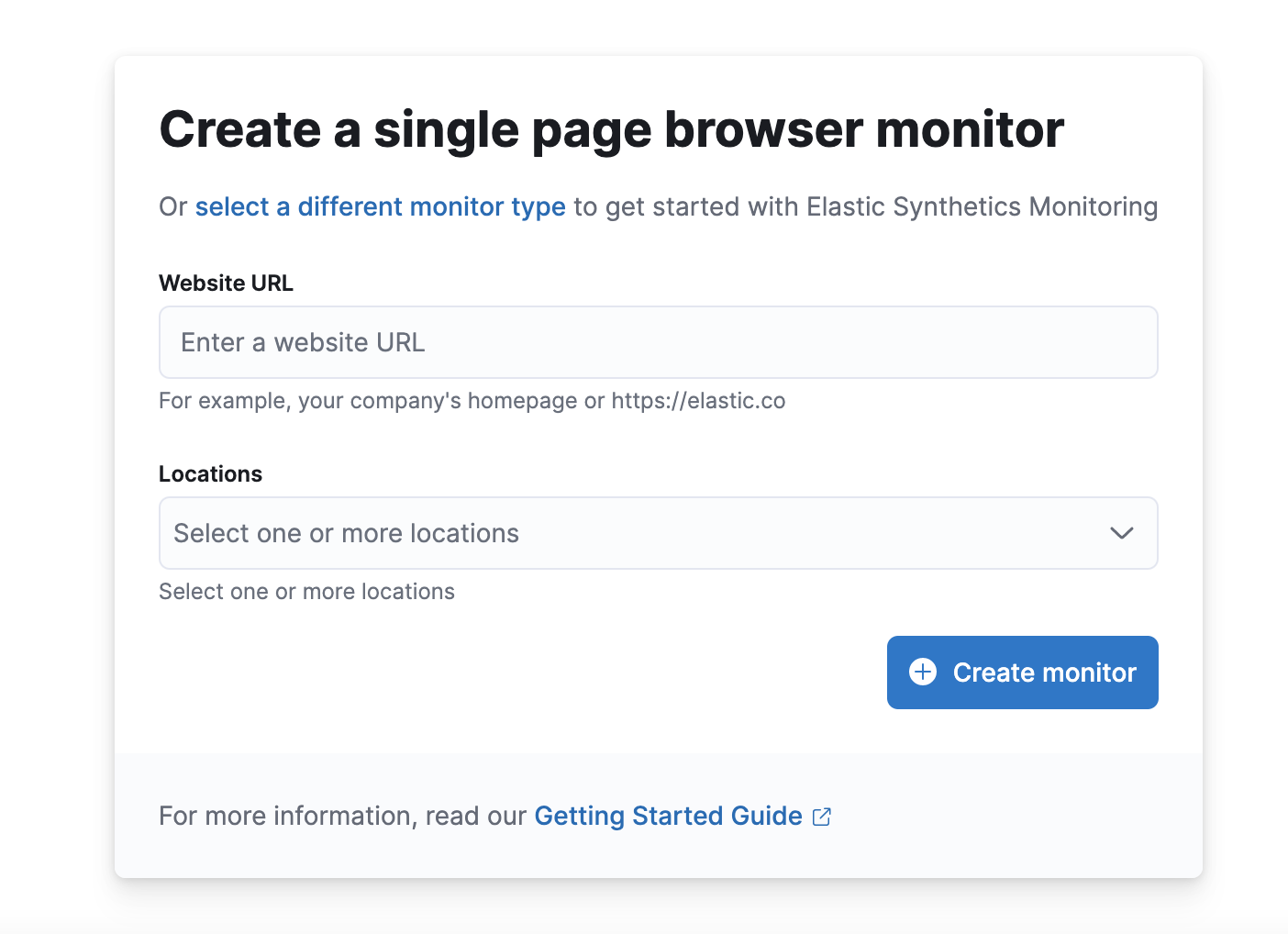 [Synthetics] Getting Started - Getting started docs are missing · Issue #144863 · elastic/kibana ...
