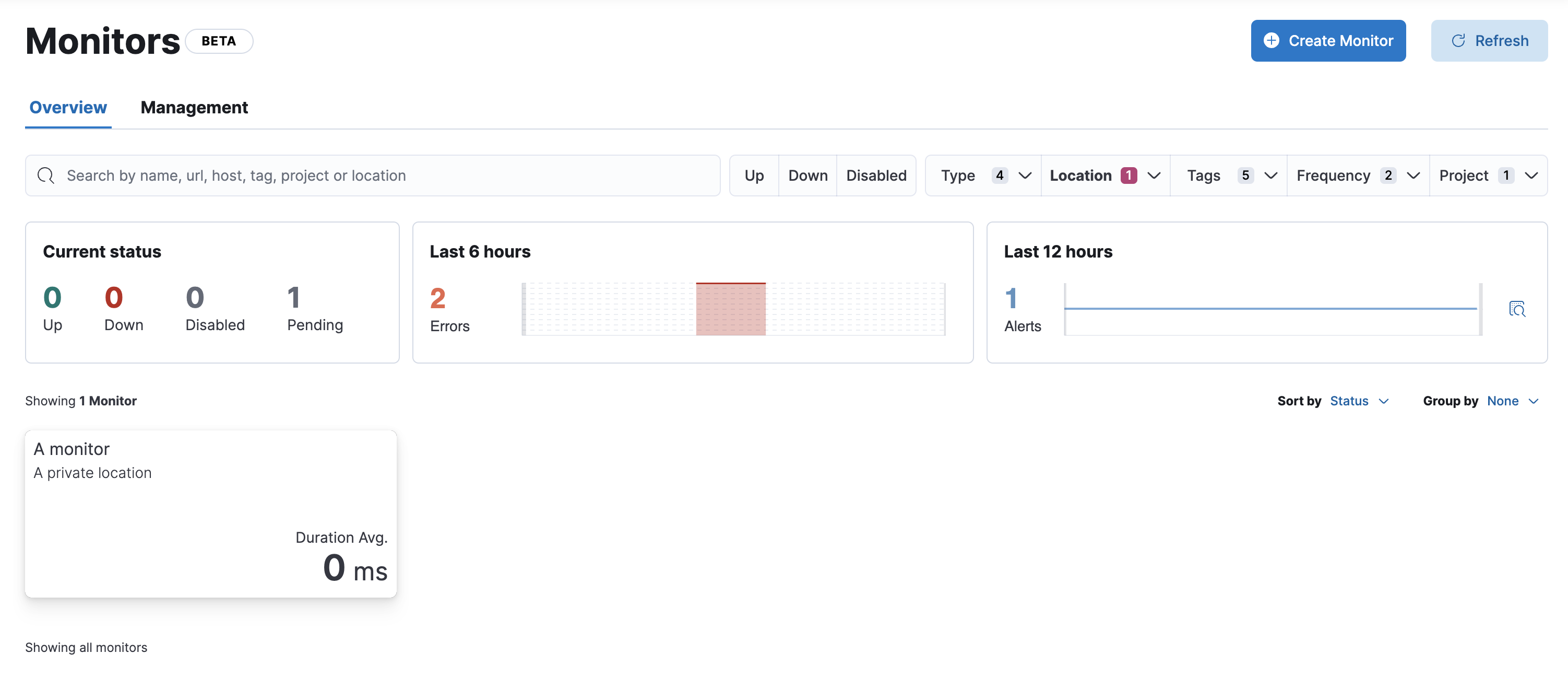 [Synthetics] Overview - Error and alerts visualizations do not respect location filters · Issue ...