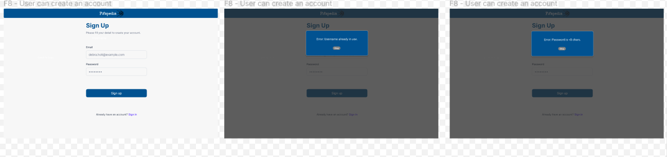 Feature: User can create an account · Issue #8 · Tarekchaaban/Fifapedia ...