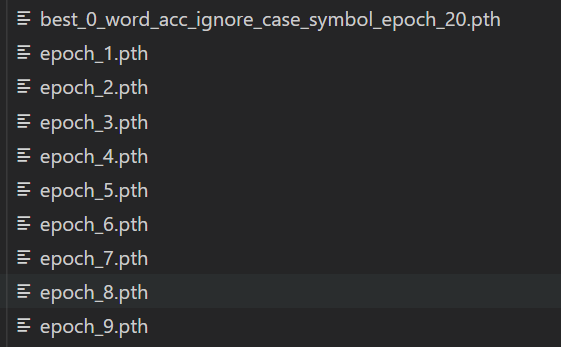 About Weight Saving？ · Issue 1466 · Open Mmlabmmocr · Github 