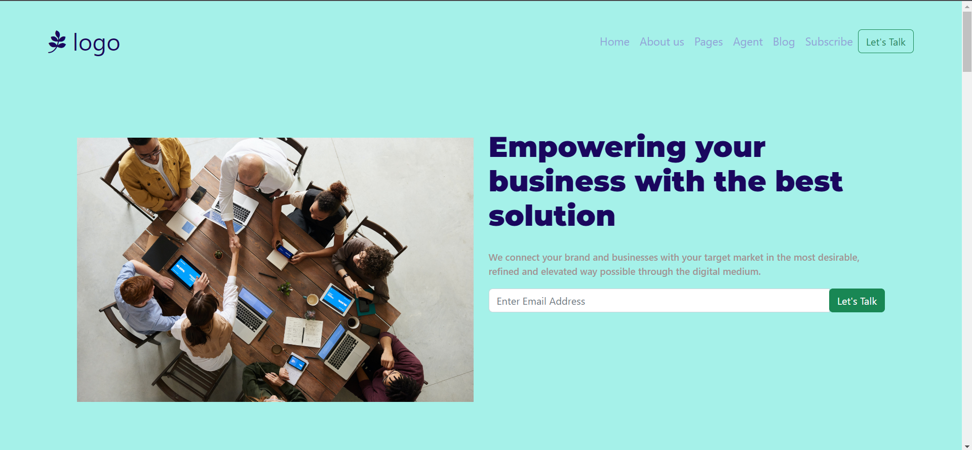 GitHub - Ramakrishnan-subbaiah/Business-Landing-Page: In This repository, I'm Using HTML and CSS ...