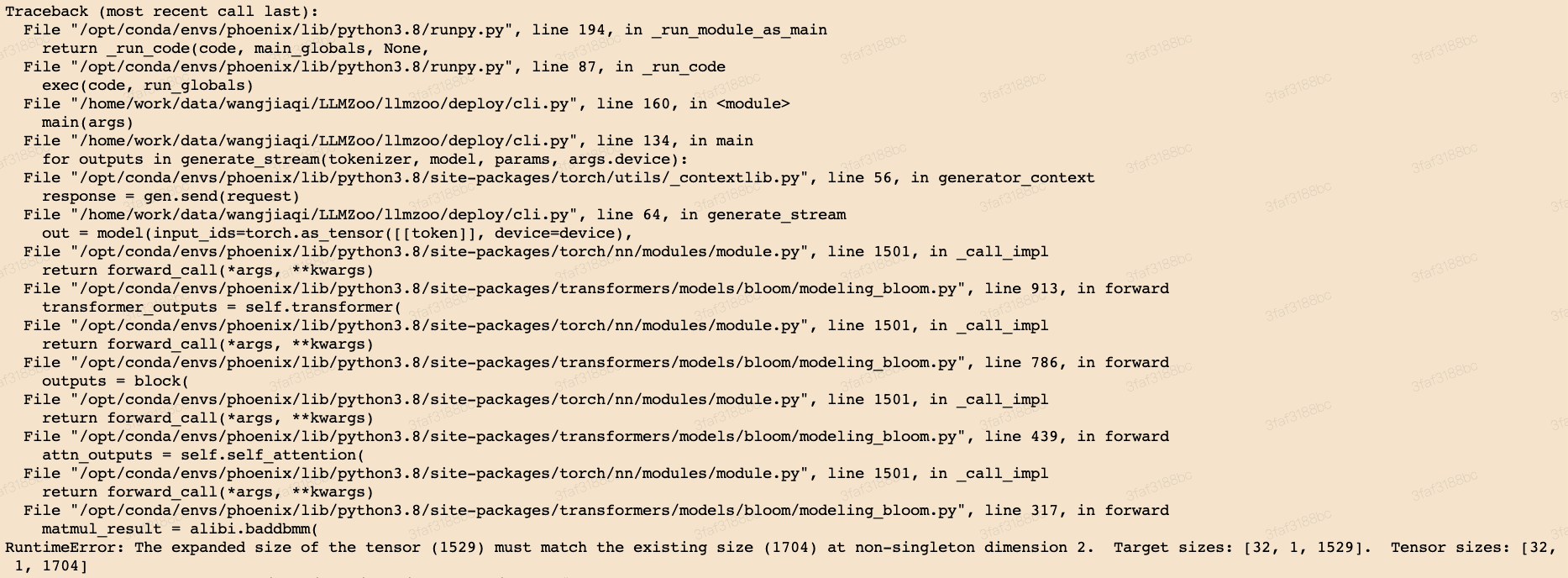 chat with phoenix-inst-chat-7b report error · Issue #4 · FreedomIntelligence/LLMZoo · GitHub