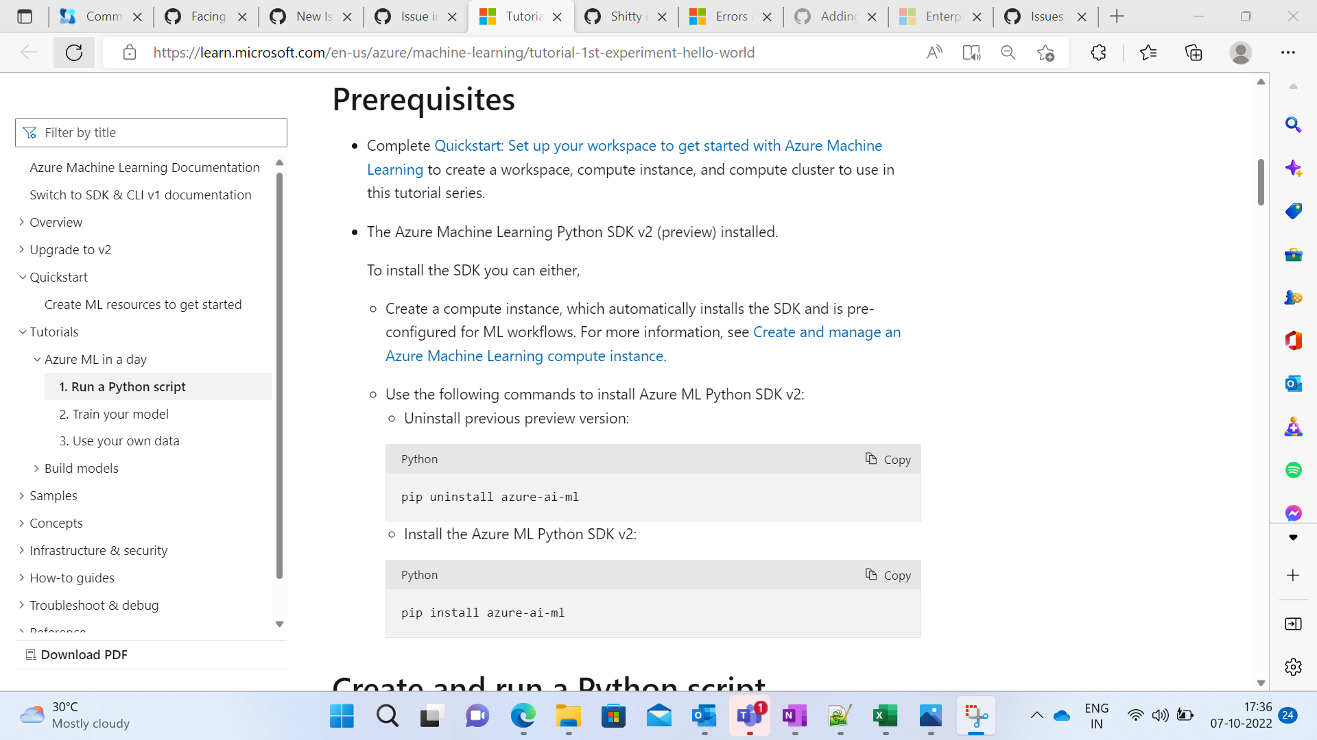 Issue in the example provided · Issue #99558 · MicrosoftDocs/azure-docs · GitHub