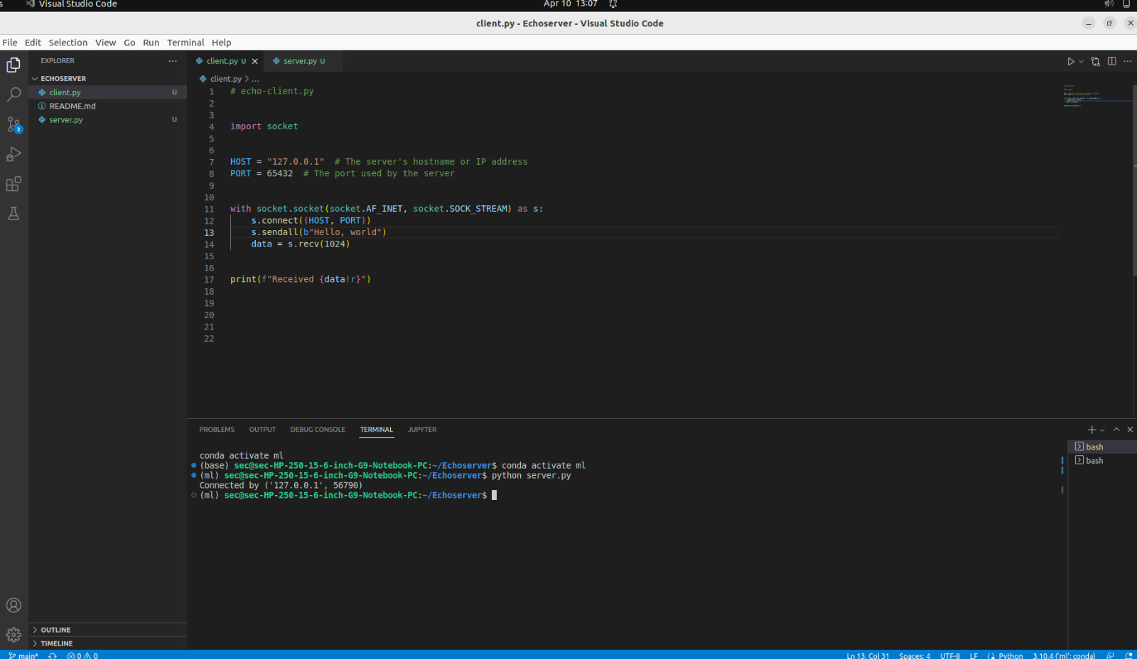 Echoserver-1/README.md at main · VigneshKumar1009/Echoserver-1 · GitHub