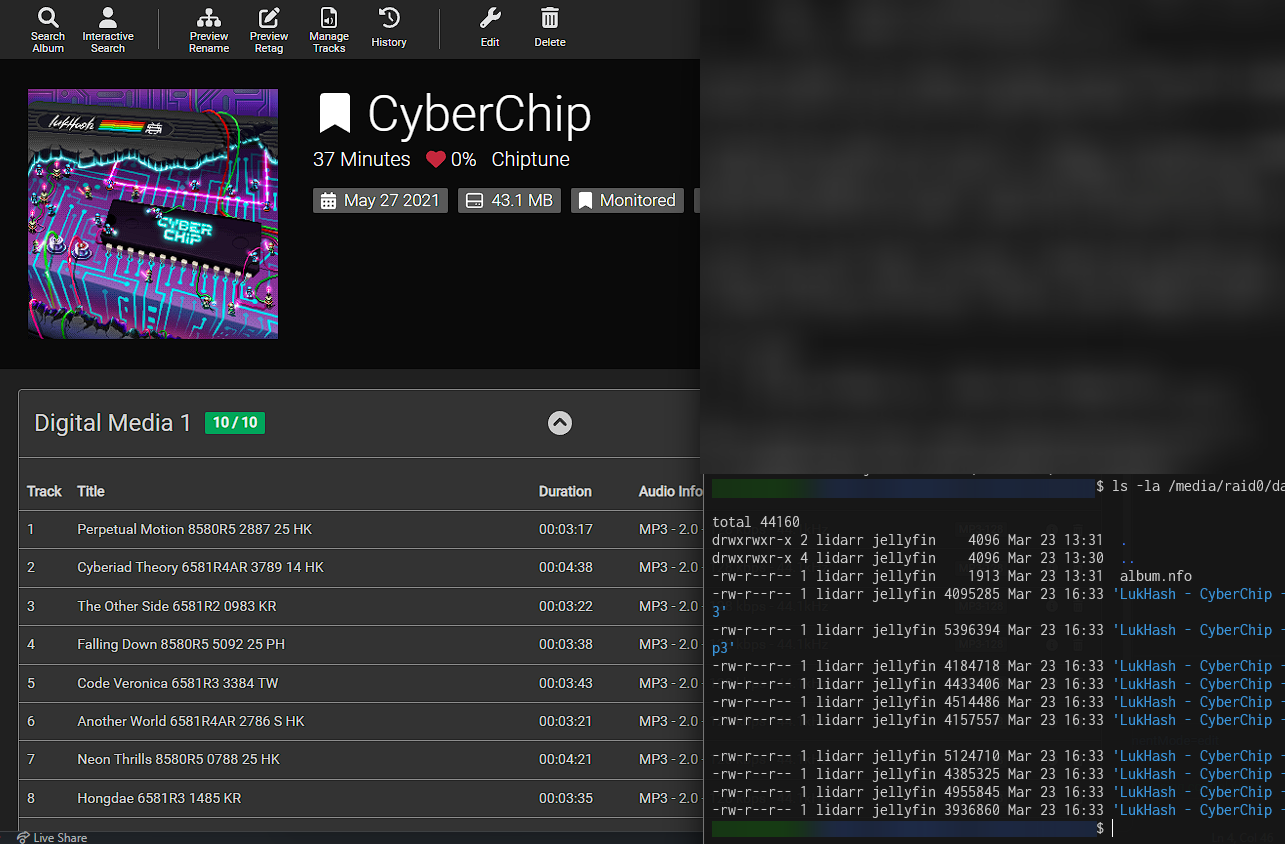 Album Art Missing for Some Albums but Shows in Lidarr · Issue #3447 · Lidarr/Lidarr · GitHub