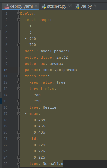 推理测速时尺寸不匹配 · Issue #3120 · PaddlePaddle/PaddleSeg · GitHub