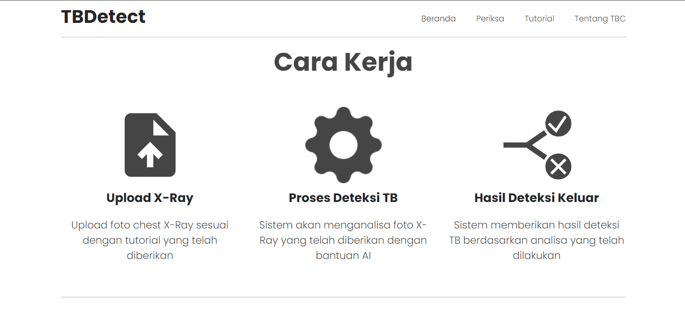 GitHub - brnsbrn/TBDetect: Application that can define someone with tuberculosis using chest x-ray