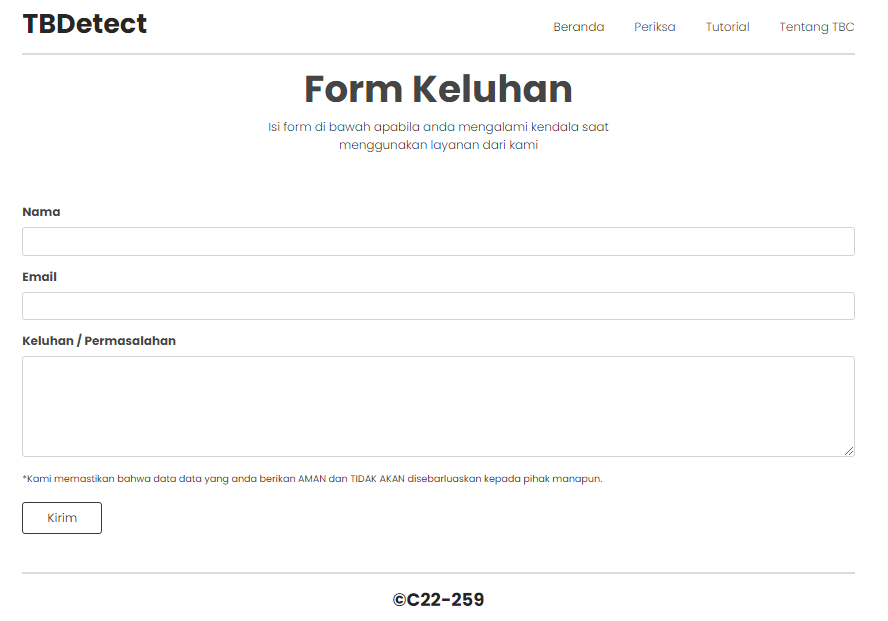 GitHub - brnsbrn/TBDetect: Application that can define someone with tuberculosis using chest x-ray
