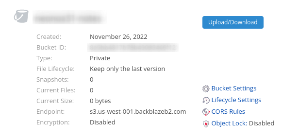 `Signature validation failed` during synchronization with S3 compatible Backblaze B2 bucket ...