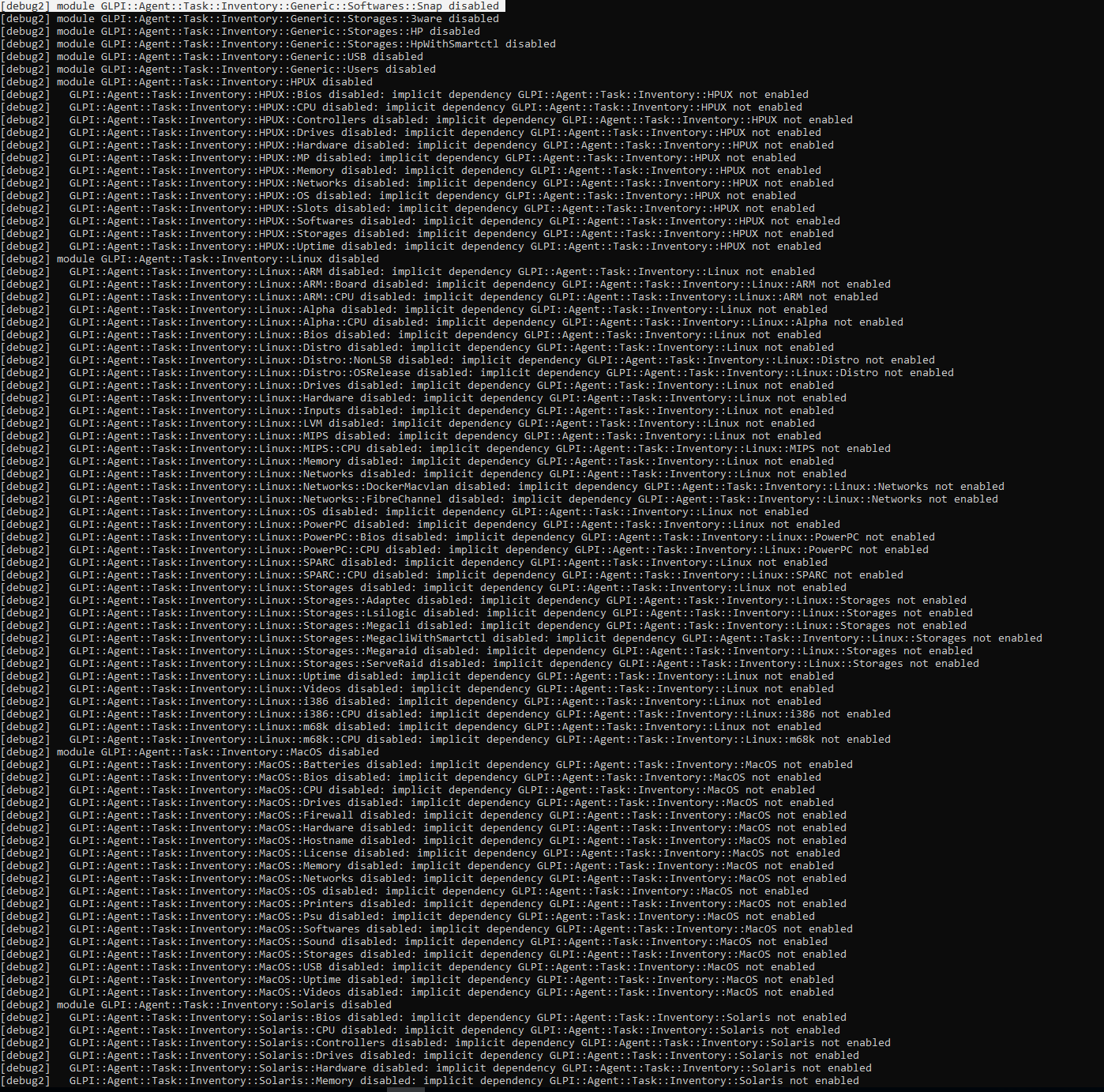 Network Discovery Problem · Issue #235 · glpi-project/glpi-inventory-plugin · GitHub