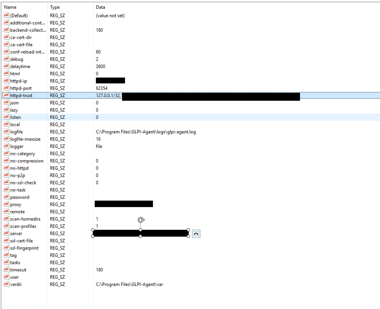 Can't reach the web page of Agent · Issue #237 · glpi-project/glpi ...