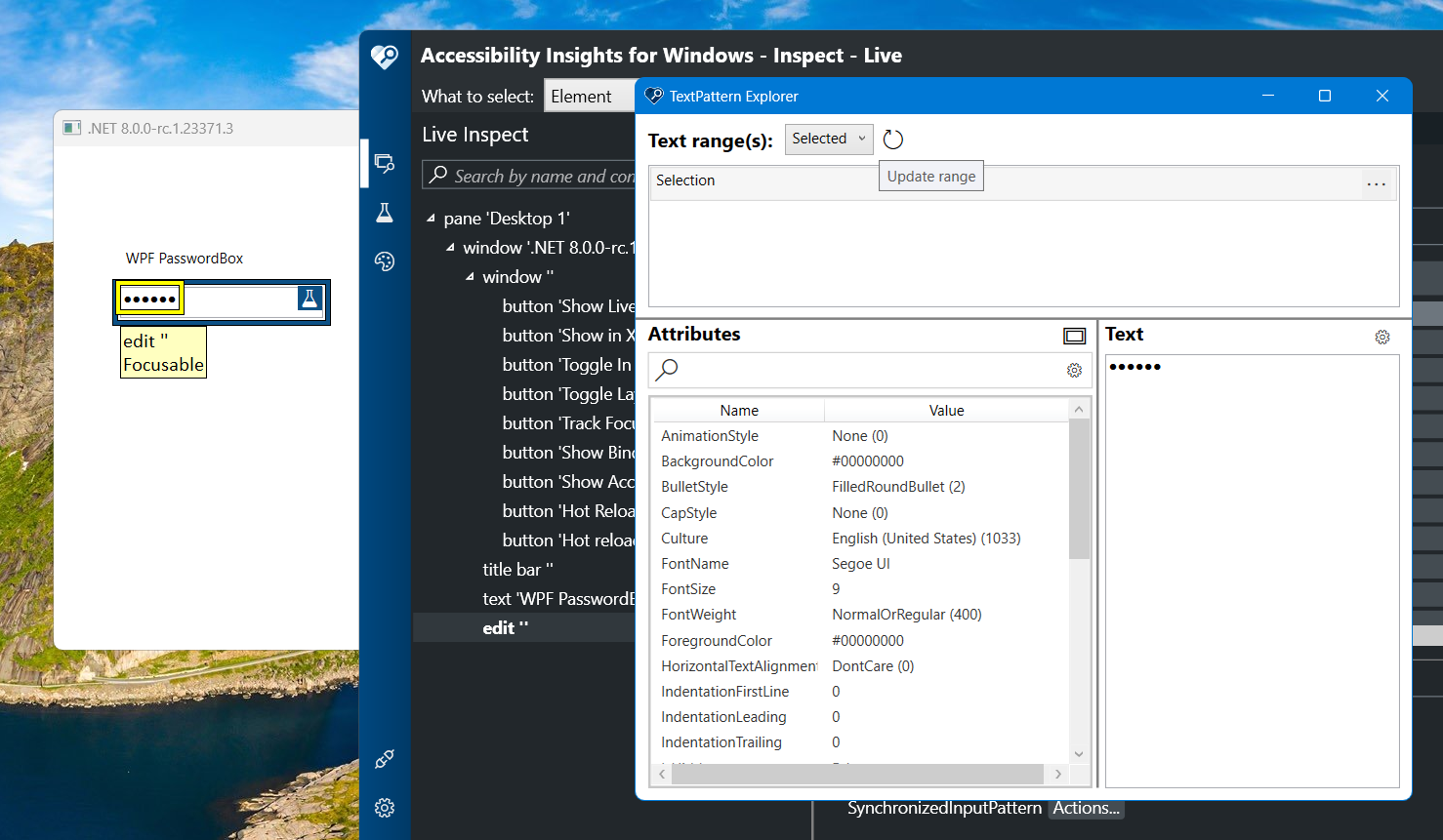 [Accessibility] Narrator should hide to announce the text in textBox ...