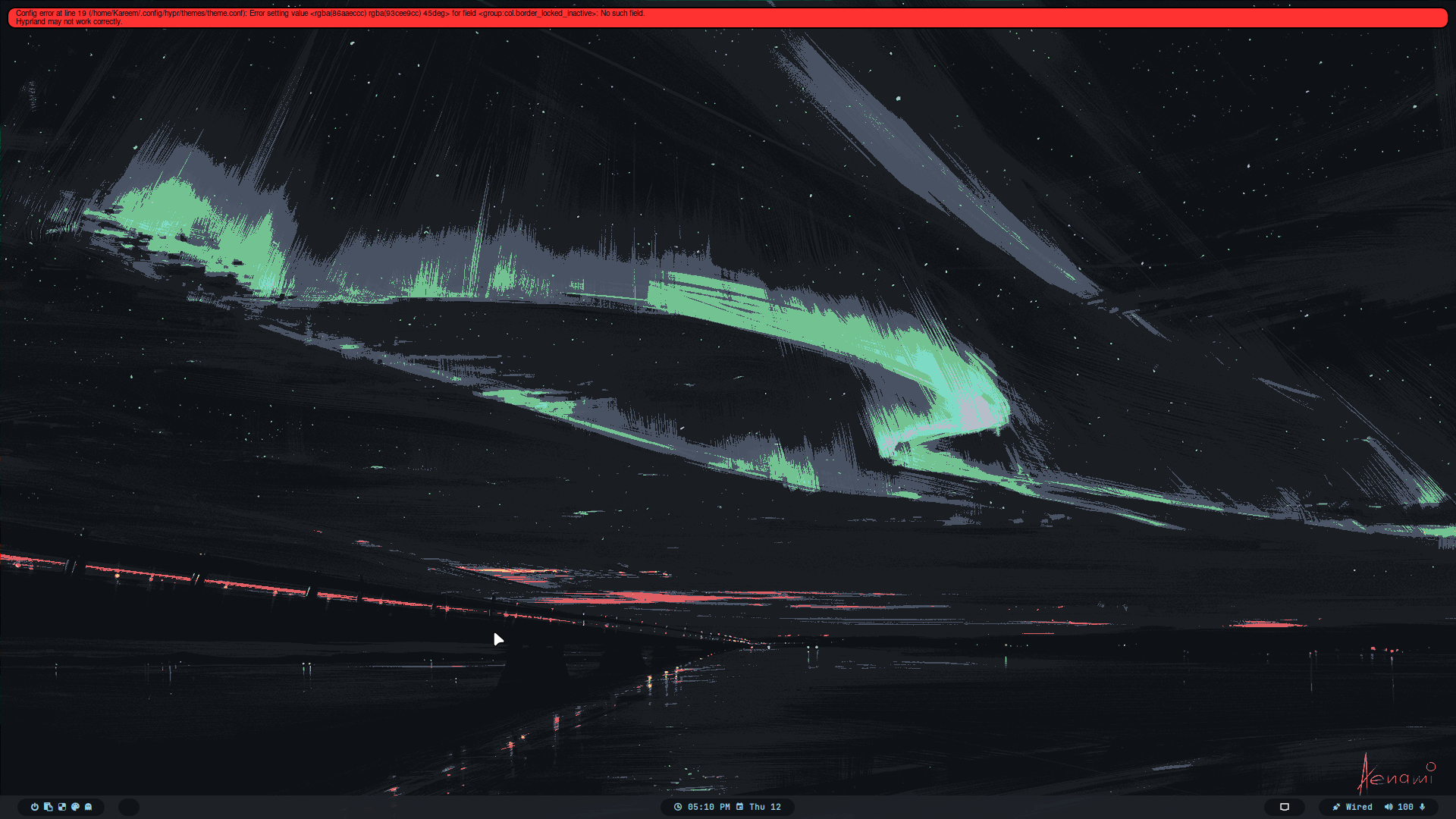 hyprland config error · Issue #281 · prasanthrangan/hyprdots · GitHub