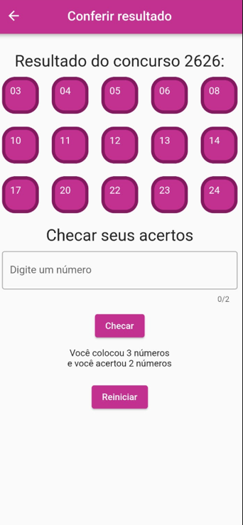 GitHub - RuanEmanuell/lotofacil: An app for checking the numbers of Lotofacil using Loterias API