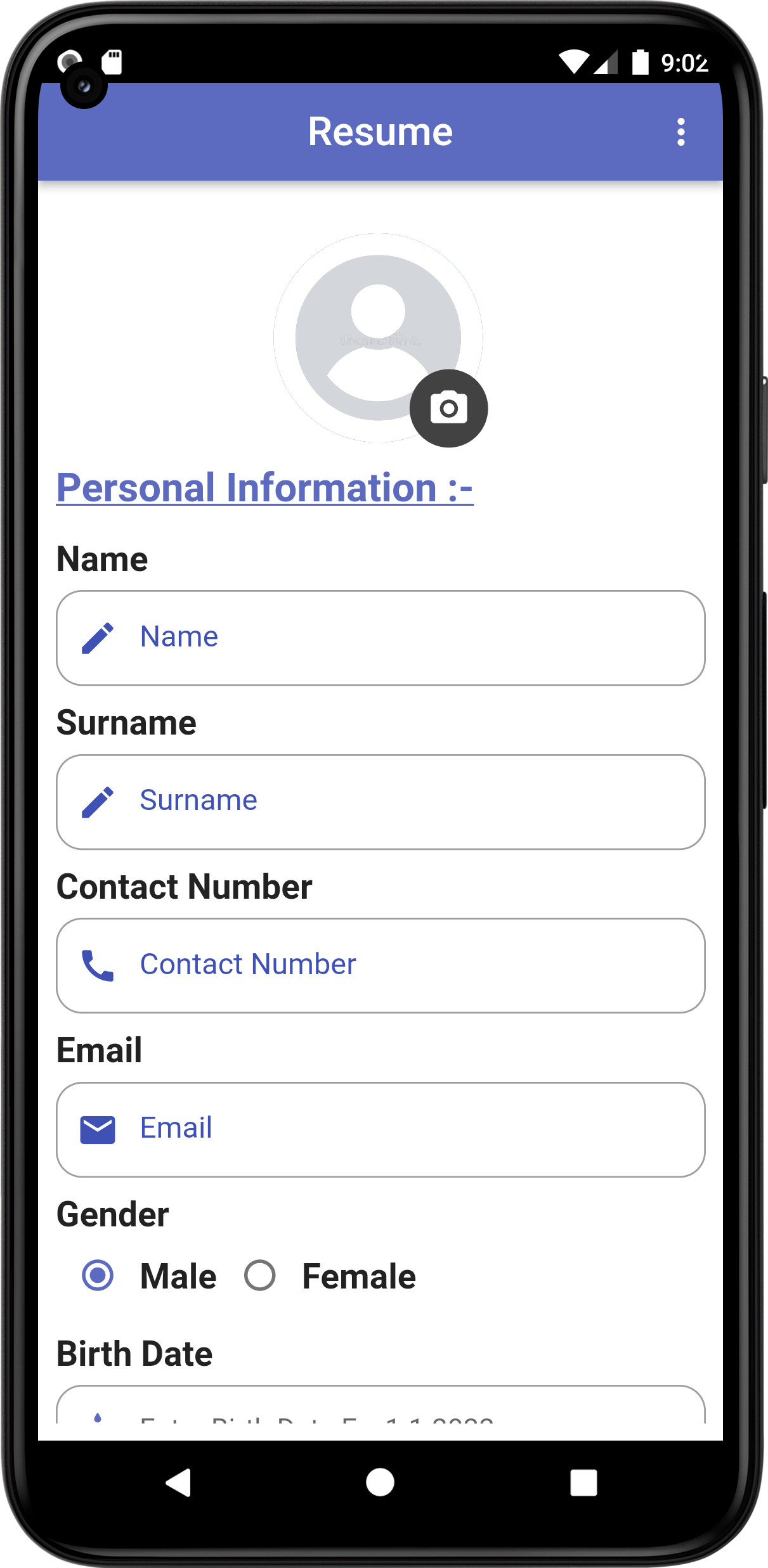 GitHub - tusharradadiya/Resume_Maker