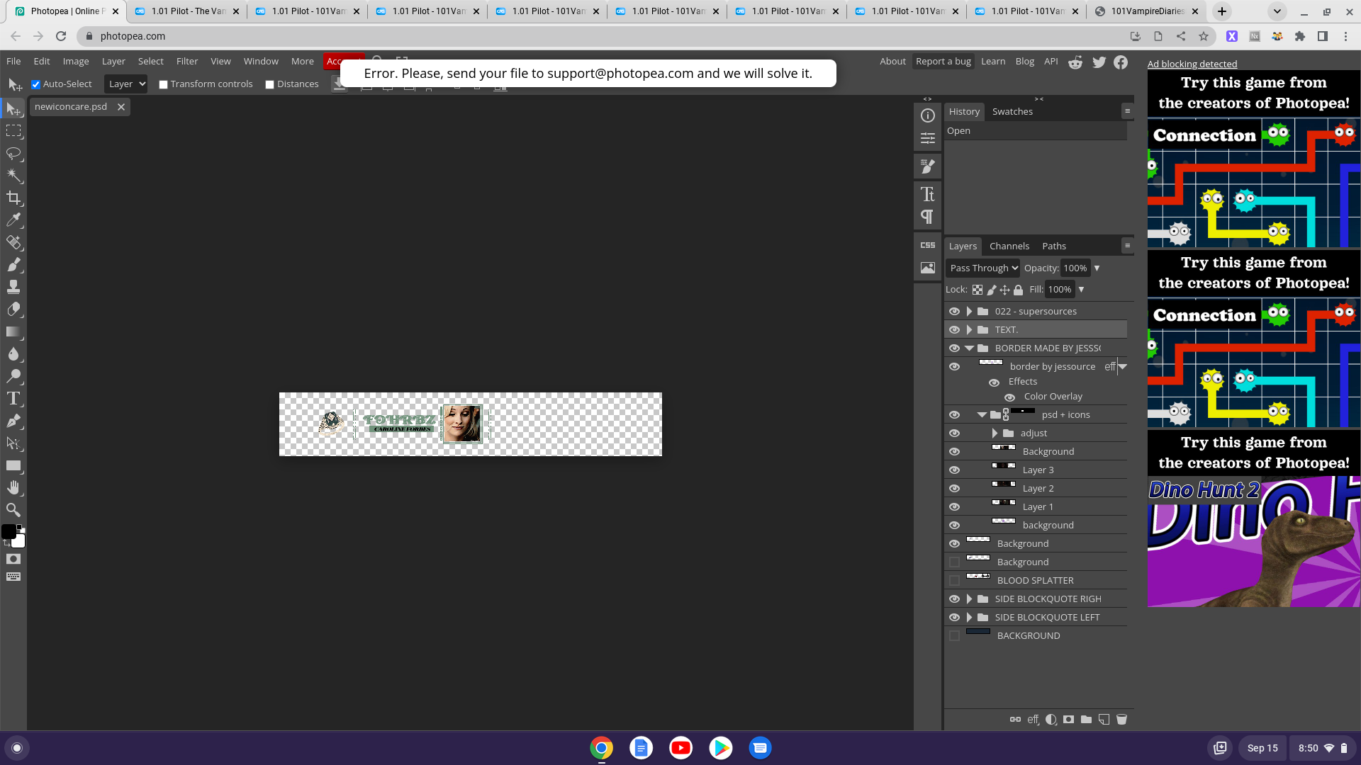 i keep getting this error thing since last night? · Issue #4992 · photopea/photopea · GitHub