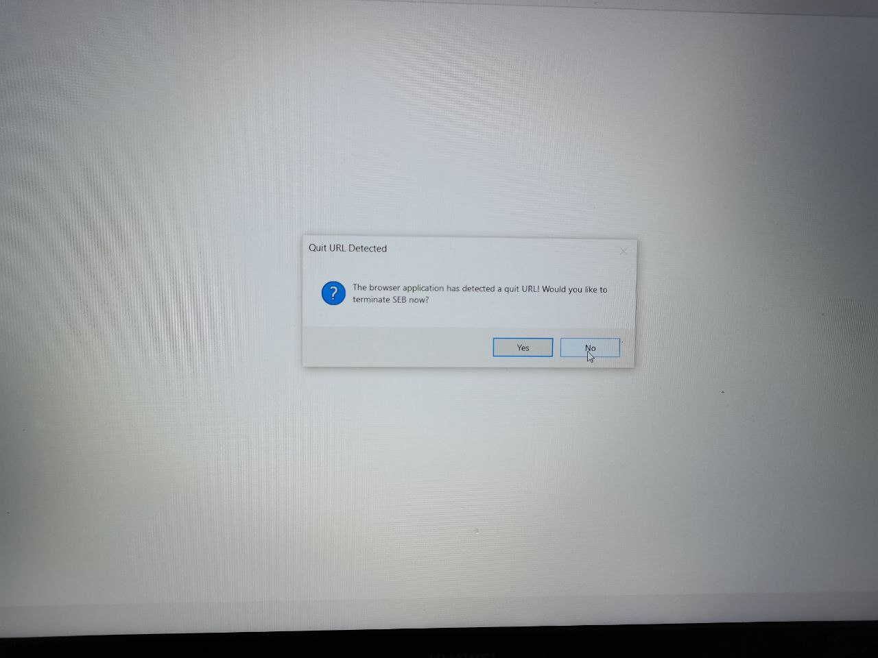 Quit Url Detected · Safeexambrowser Seb Win Refactoring · Discussion