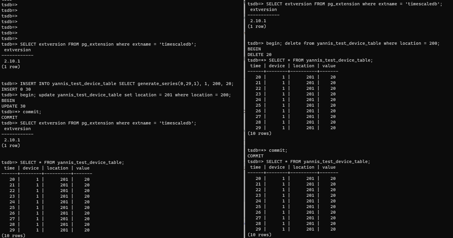 [Bug]: Incorrect number of tuples deleted when running with other concurrent DML operation ...