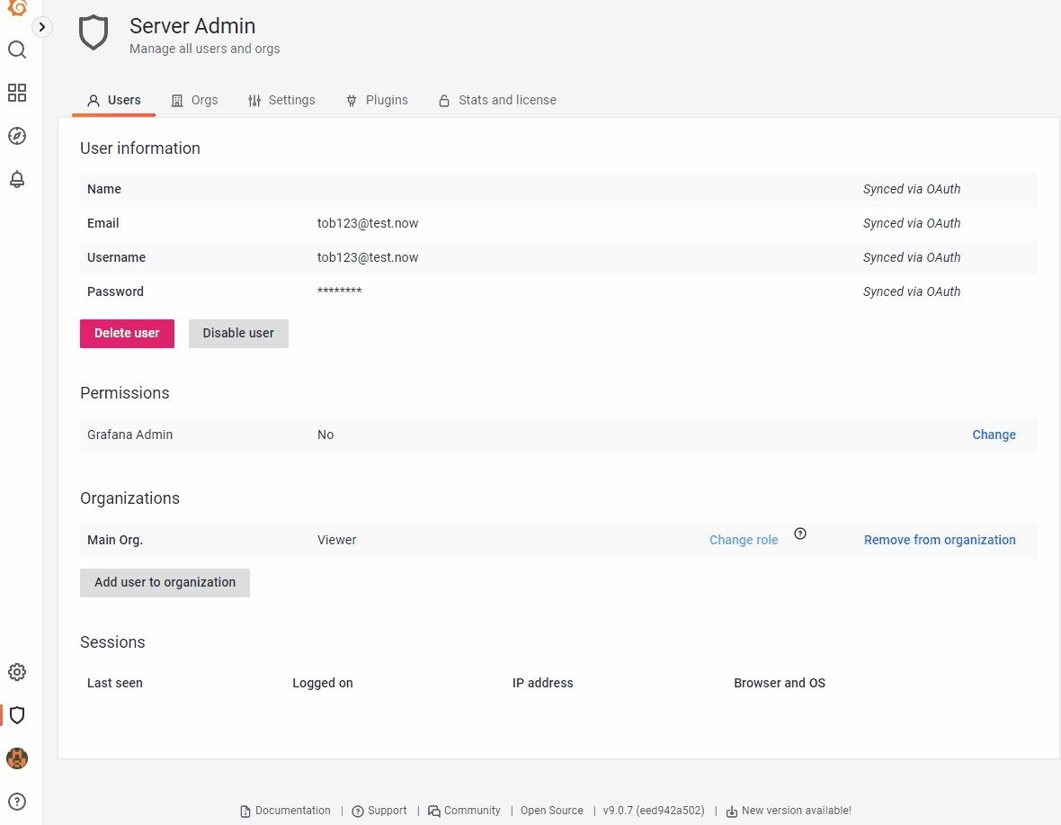 Cannot Add Oauth User To Organization Anymore Since Version 91 · Issue 53833 · Grafanagrafana 