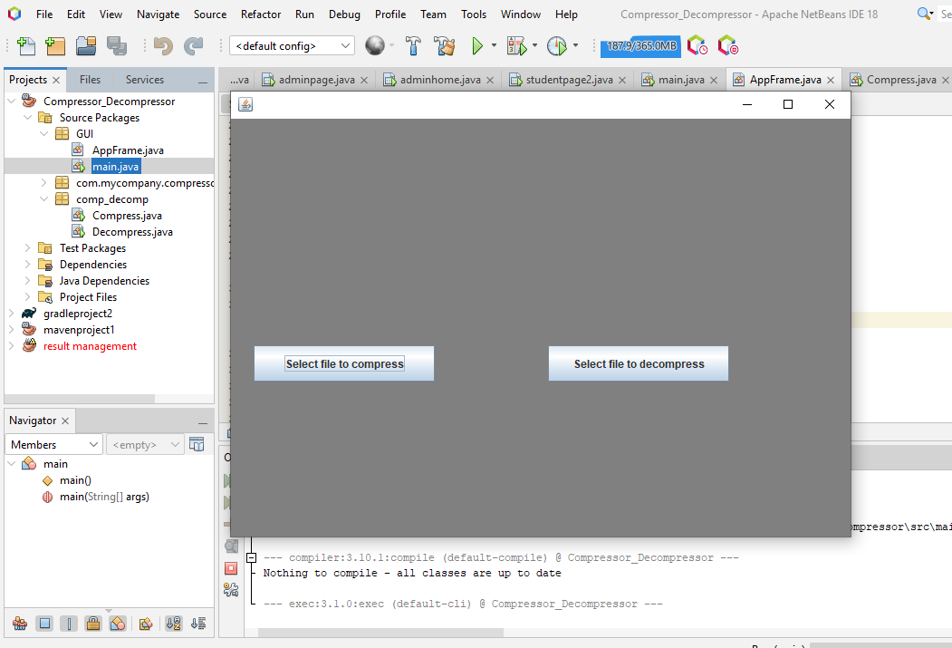 GitHub - pranav-3005/compressor_decompressor: this repo contains compressor_decompressor by Java ...