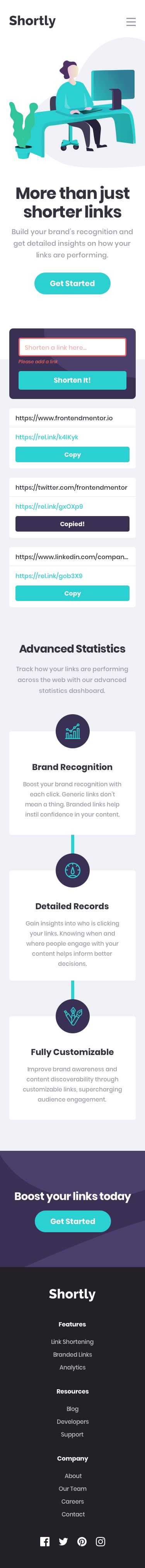 GitHub - rauljariasz/url-shortening-api: This is a solution to the Shortly URL shortening API ...