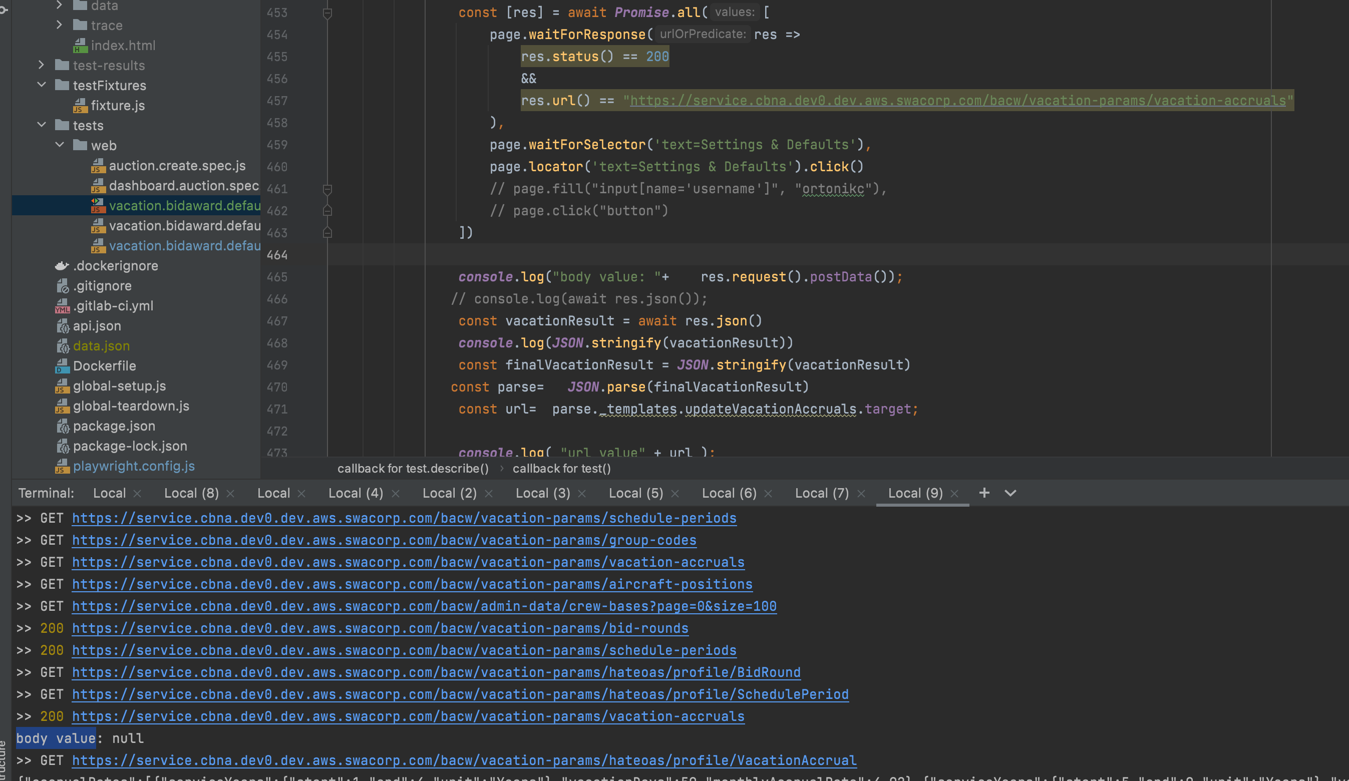 [Question] I want to capture both the request payload, then store the response of the API ...