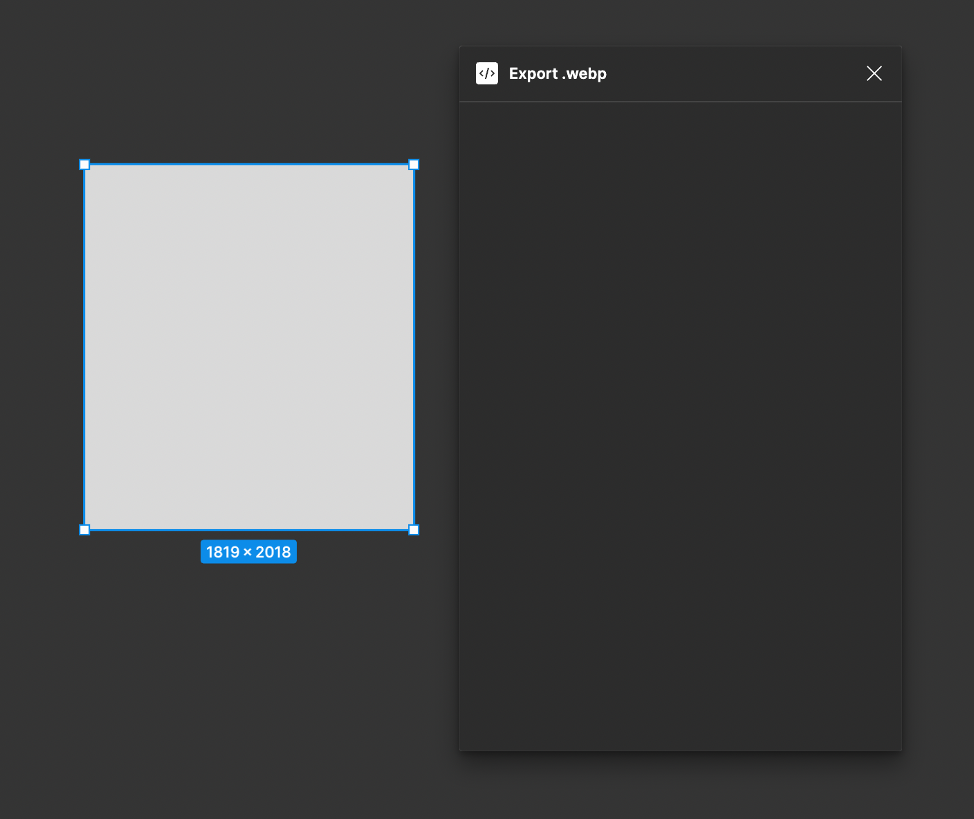 Export Panel is blank · Issue #2 · agungsetyawan/figma-plugin-export-webp · GitHub
