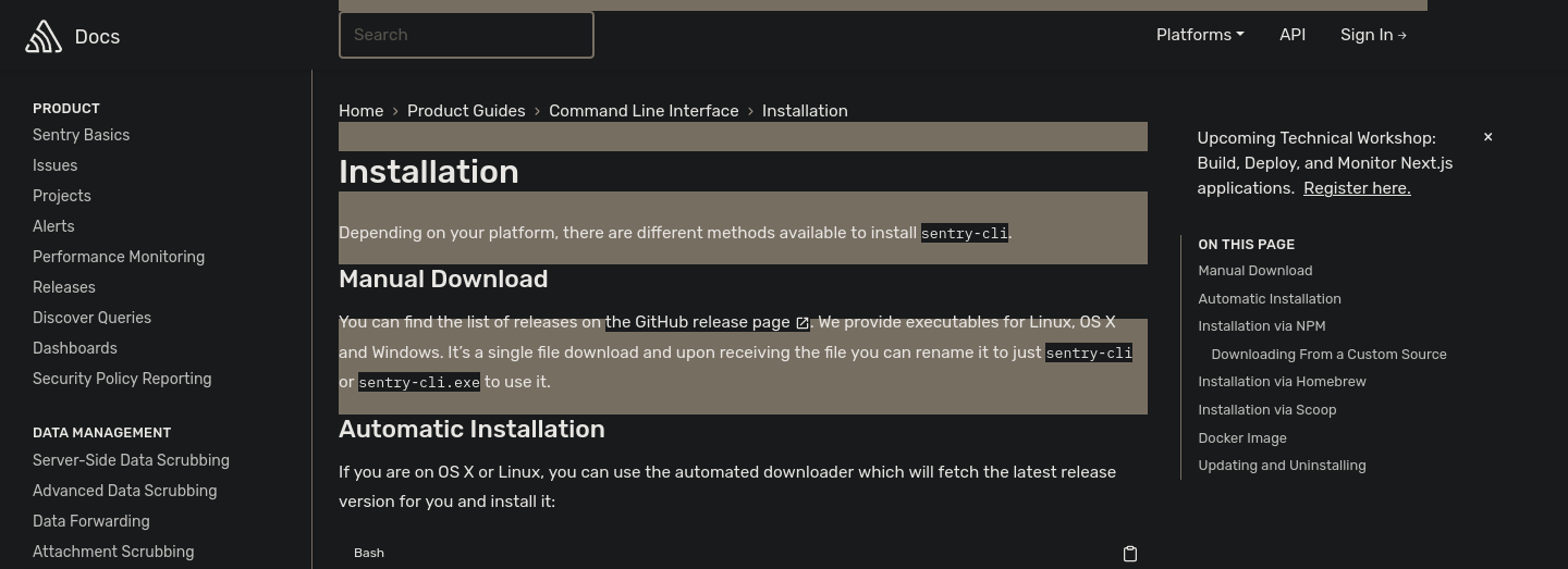 Broken Website Sentry Documentation · Issue 6091 · Darkreader 