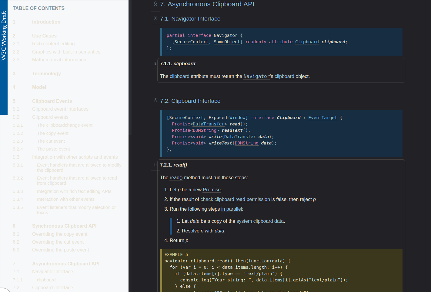 Problem with navbar on www.w3c.org [Dynamic] · Issue #508 · darkreader/darkreader · GitHub