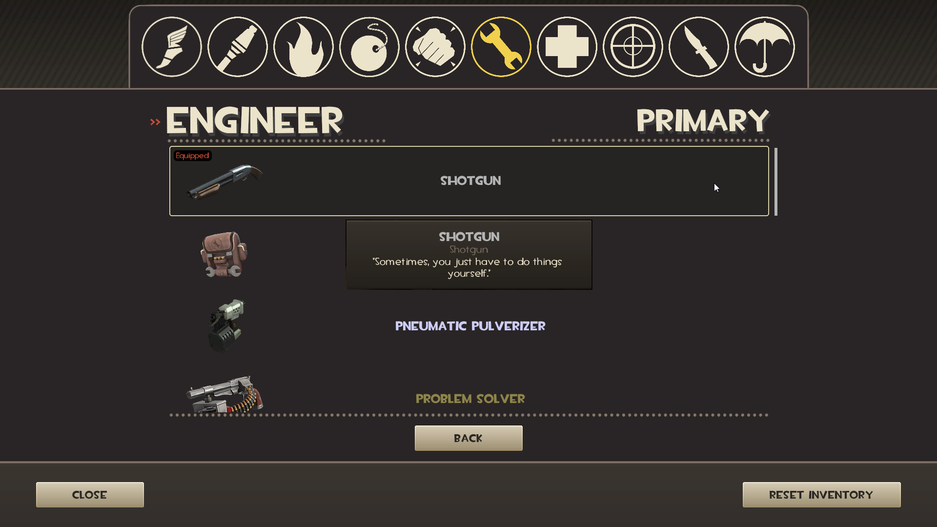 Item description outlines show the game behind the menu. · Issue #155 · tf2classic/tf2classic ...