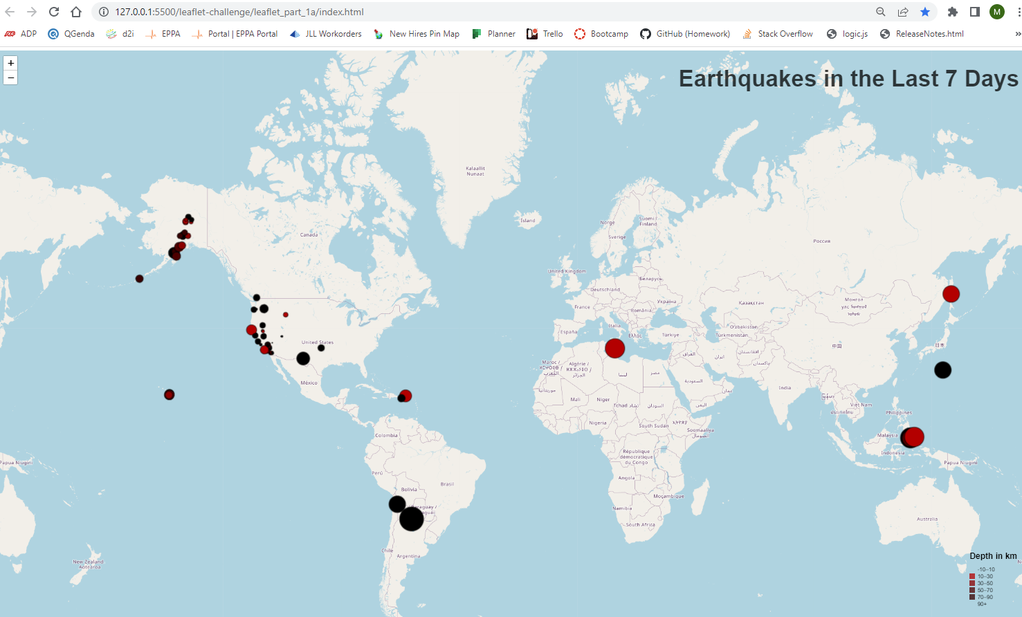 GitHub - MeganBlazevic/leaflet-challenge