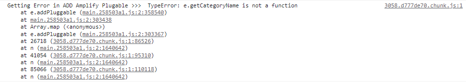 Getting Error in ADD Amplify Pluggable · Issue #10422 · aws-amplify/amplify-js · GitHub