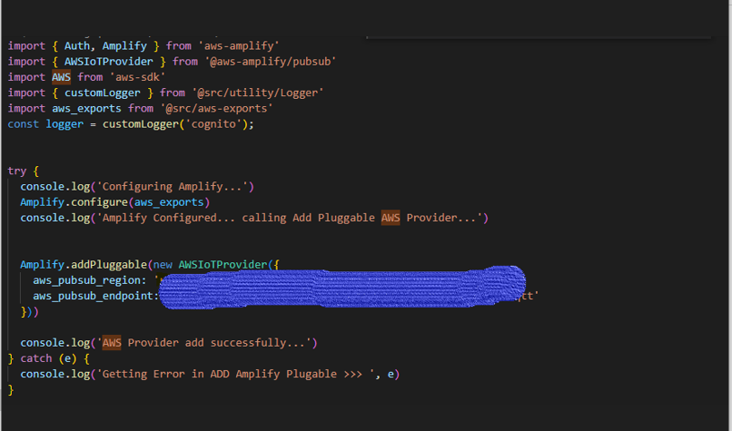 Getting Error In Add Amplify Pluggable · Issue 10422 · Aws Amplify Amplify Js · Github