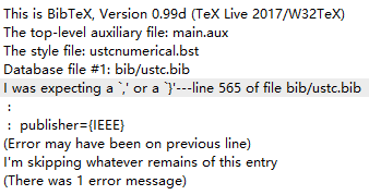 bib报奇怪的错 · Issue #185 · ustctug/ustcthesis · GitHub