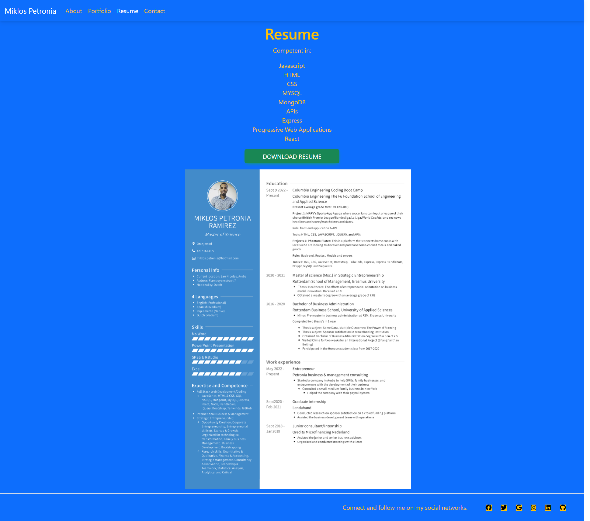 GitHub - miklos-petronia/Portfolio-Petronia-React