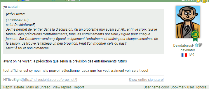[BUG] training · Issue #875 · ho-dev/HattrickOrganizer · GitHub