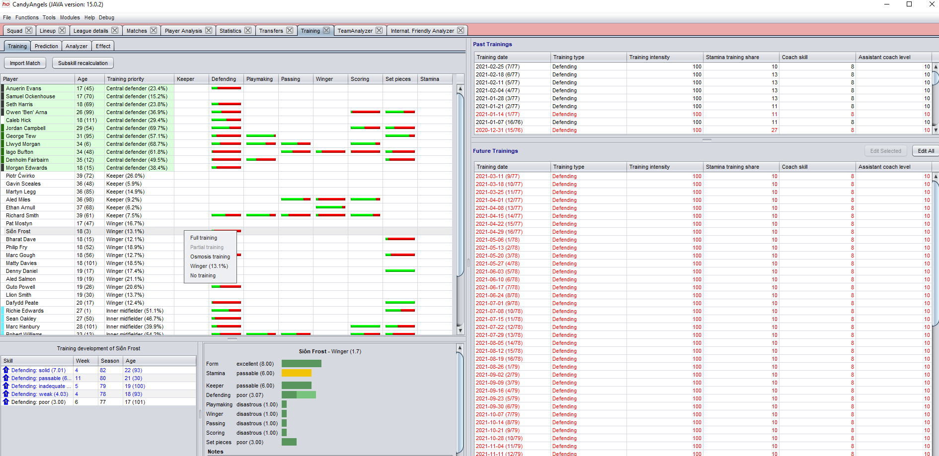 [BUG] New player on the Team bug · Issue #941 · ho-dev/HattrickOrganizer · GitHub