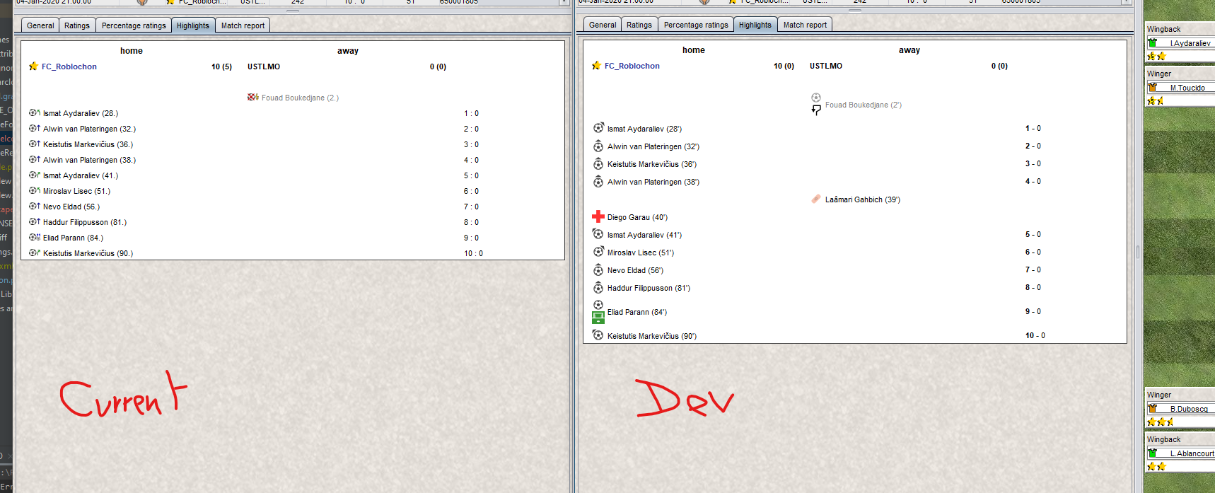 Ebug Refactoring Of Matchevent · Issue 344 · Ho Devhattrickorganizer · Github