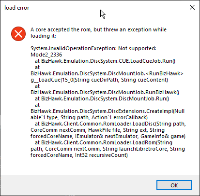No support for .BIN file of the type "MODE2/2336"? · Issue #3387 ...