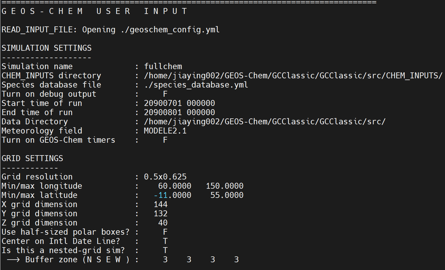 Lattitude setting issue (half_sized_polar_boxes) · Issue #1838 · geoschem/geos-chem · GitHub