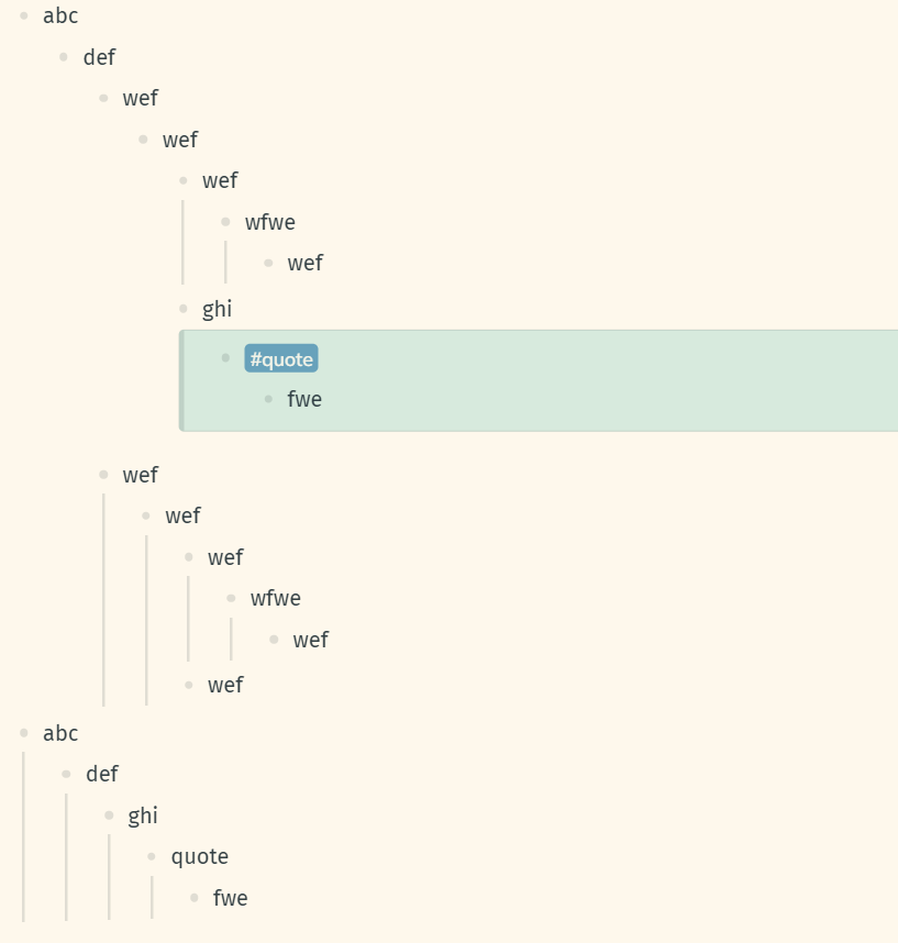 Quote Makes The Vertical Line Of The List Disappear · Issue 24 · Yoyurec Logseq Awesome Ui