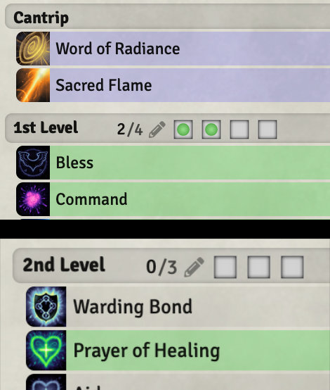 [Feature Request] Visual marker for spell slots · Issue #312 · sdenec/tidy5e-sheet · GitHub