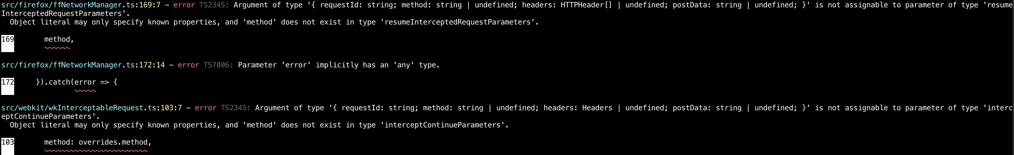 Master Fails To Build · Issue 745 · Microsoftplaywright · Github